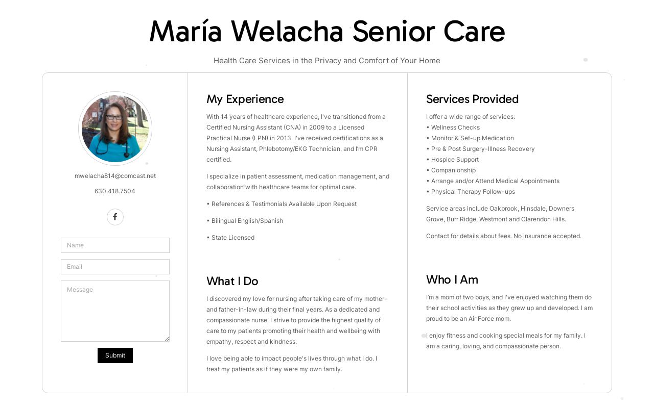 María Welacha Senior Care